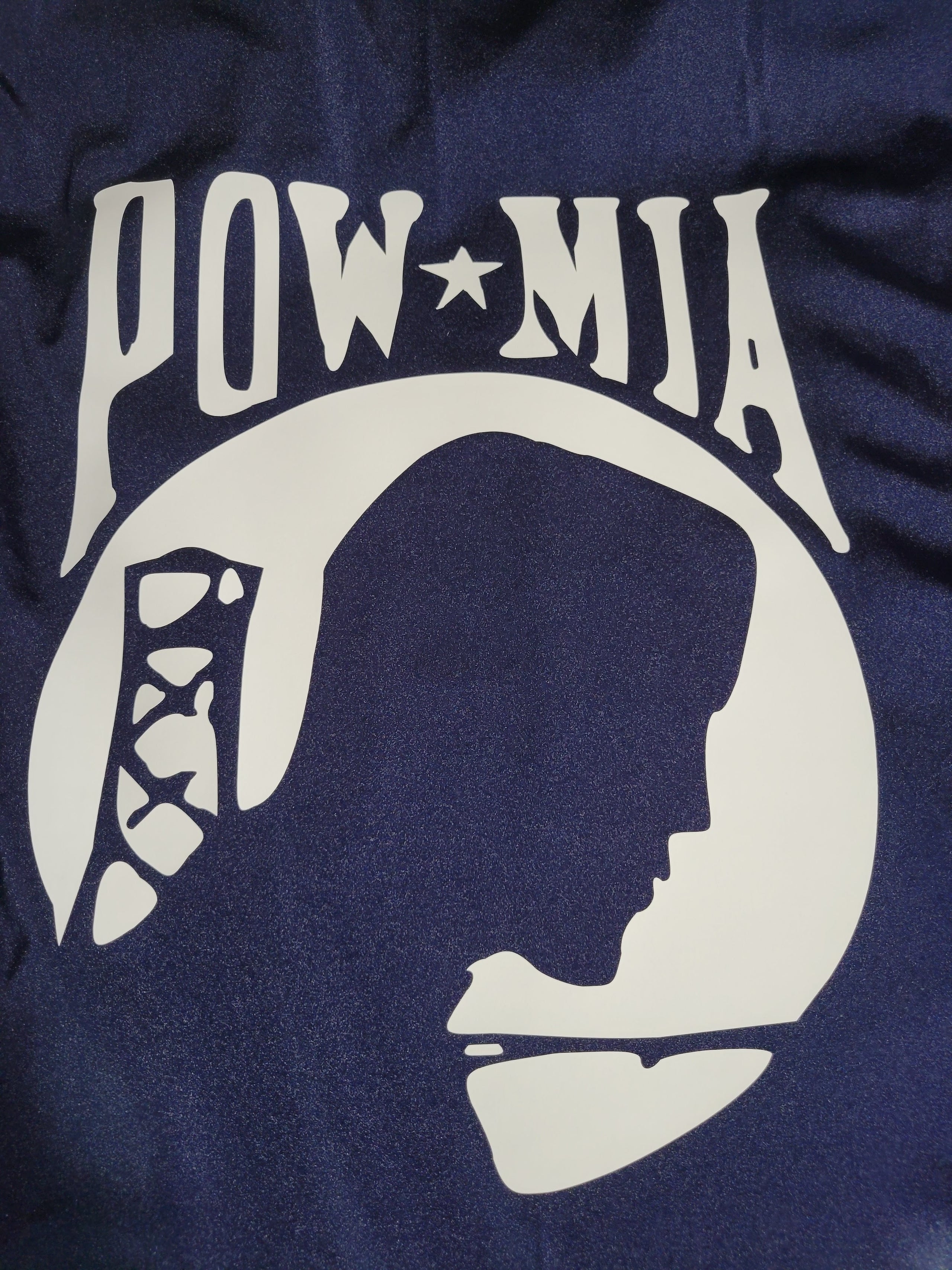 Navy Blue with White POW | More Shade