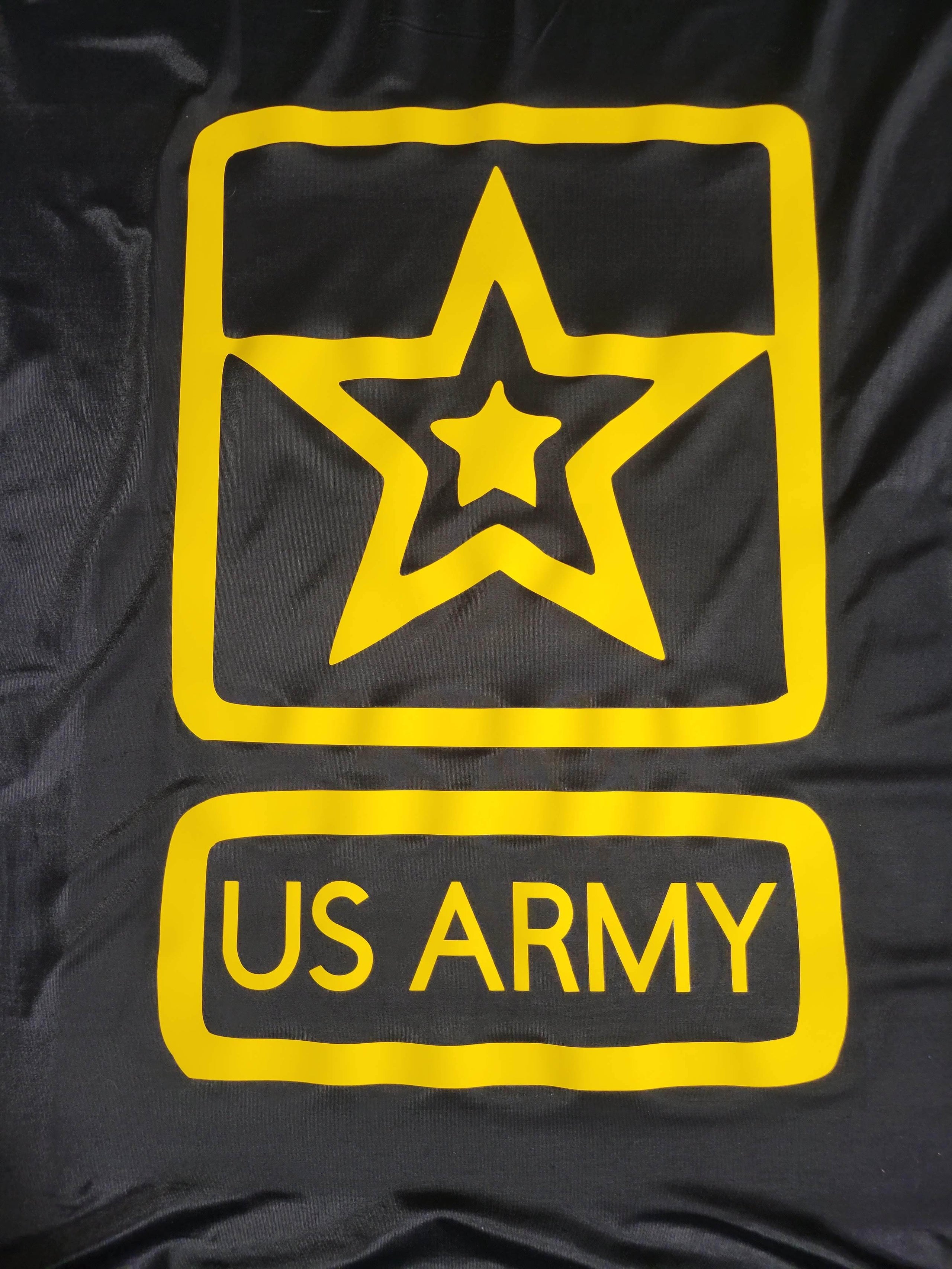 Black with Yellow Army Logo | More Shade